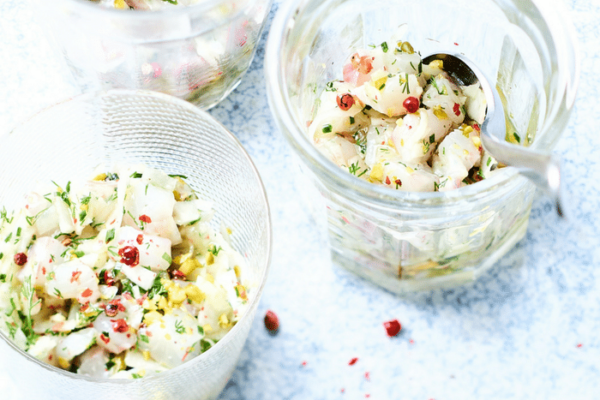 Mini-croissants farcis au fromage et au saumon - Kiss My Chef