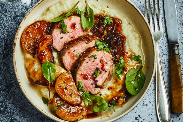 Filet d’agneau laqué au sirop d’érable - Kiss My Chef