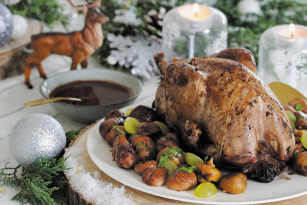 Faisan en cocotte et sauce au Banyuls - Kiss My Chef