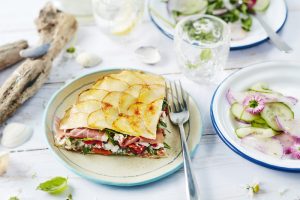 Piadina de pommes de terre primeurs - Kiss My Chef