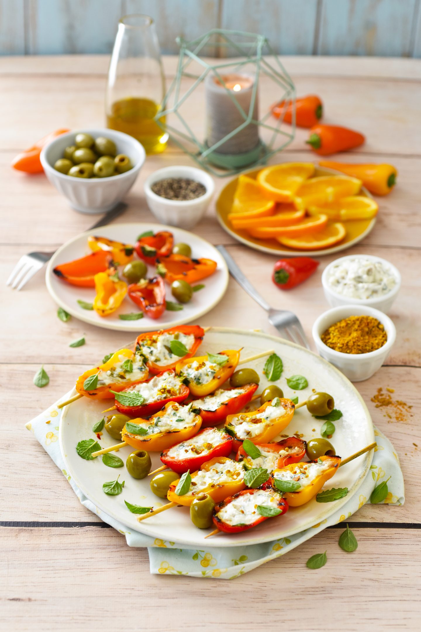 Mini-poivrons à la grecque pour l’apéritif - Kiss My Chef