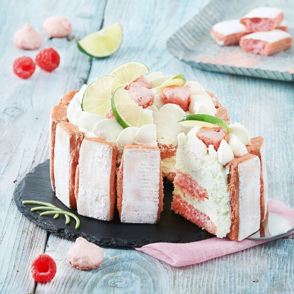 Charlotte citron vert mascarpone, fraîche et gourmande - Kiss My Chef