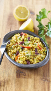 Salade aux quinoa et haricots rouges - Kiss My Chef