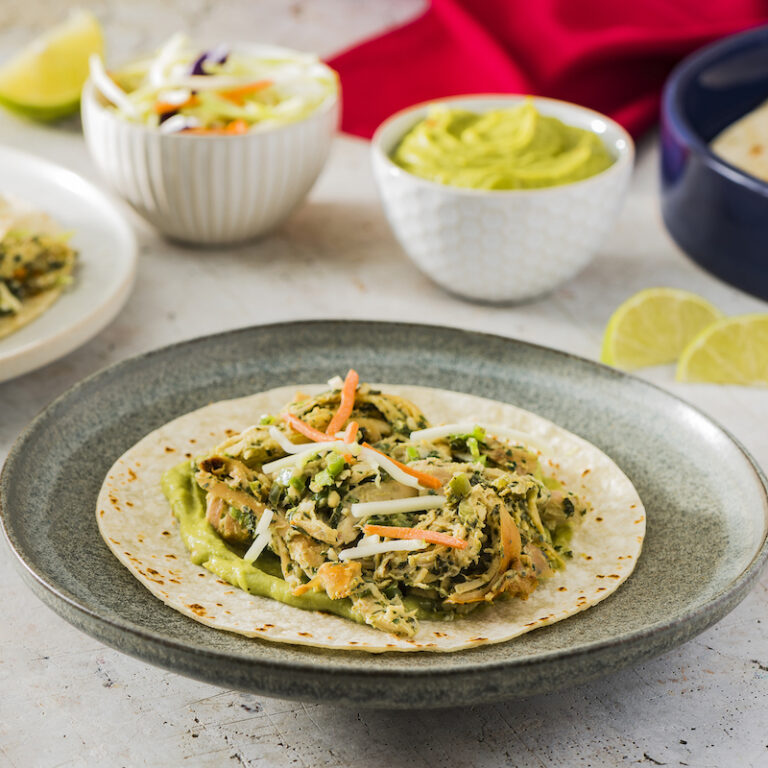 Garniture de tacos au poulet chimichurri - Kiss My Chef