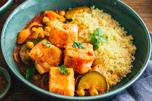 Couscous de saumon, la recette parfumée - Kiss My Chef