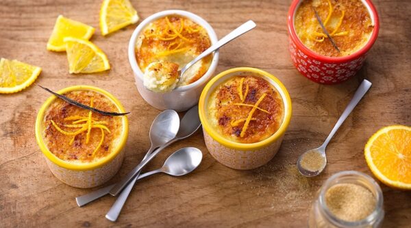 Floraline façon crème brûlée à l’orange - Kiss My Chef