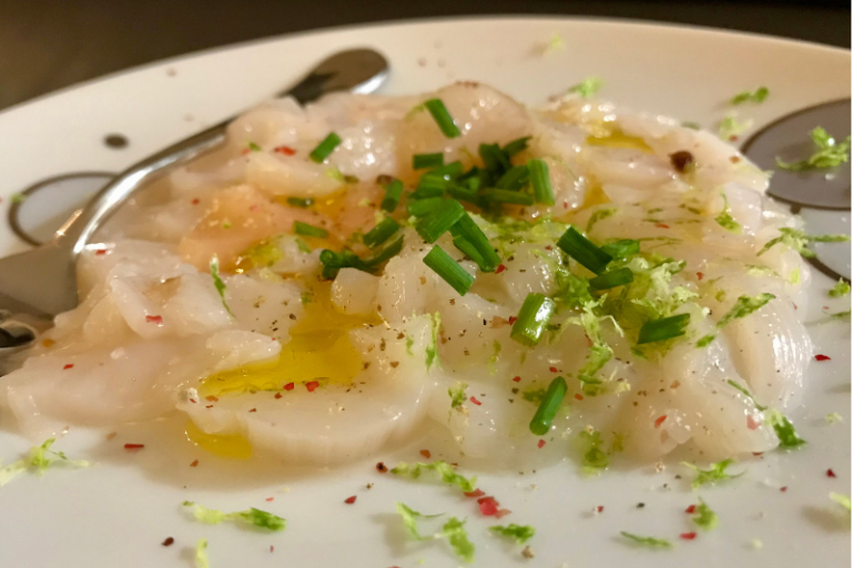 Carpaccio de Saint-Jacques au citron vert - Kiss My Chef