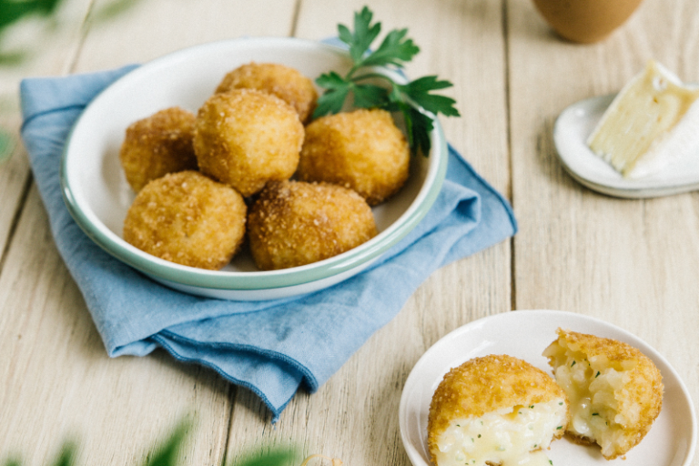 Mini arancini au Pont l’Evêque, très fondants - Kiss My Chef