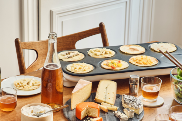 Crêpes-party aux fromages fondus, très facile - Kiss My Chef