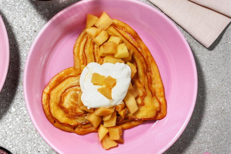 Duo de pancakes pommes-bananes - Kiss My Chef