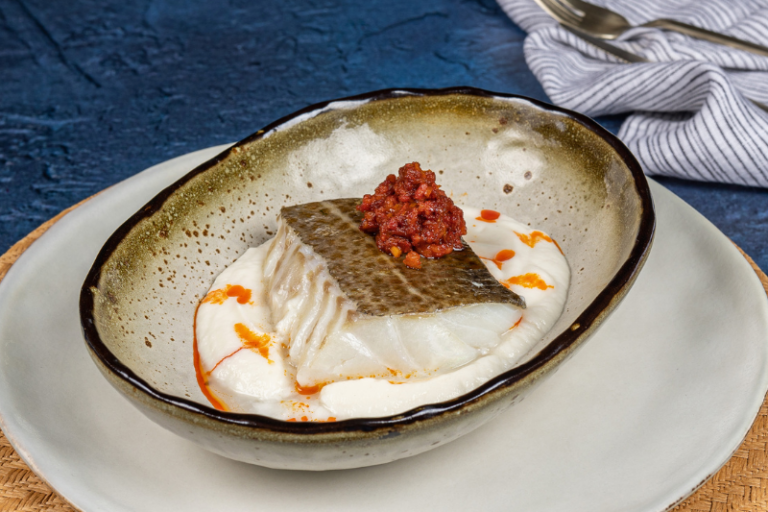 Skrei au chorizo et au chou-fleur - Kiss My Chef